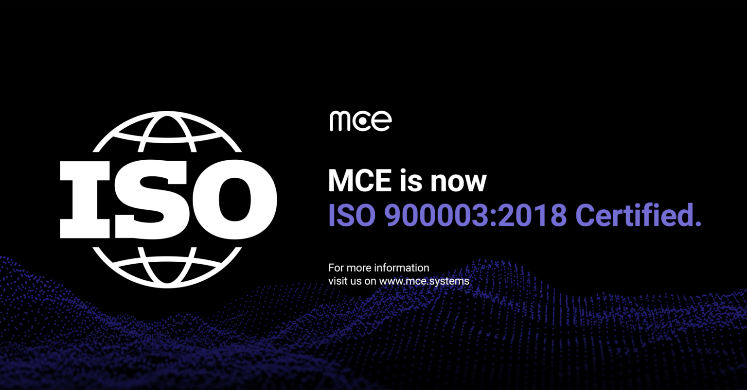 MCE Systems Achieves ISO Certification for Quality Management - MCE ...